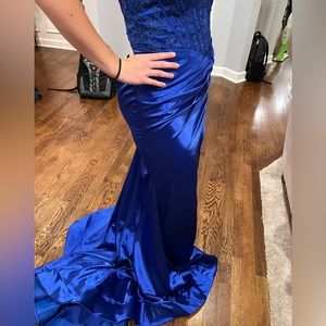 Dresses | New Hebeos Royal Blue Prom Dress | Poshmark